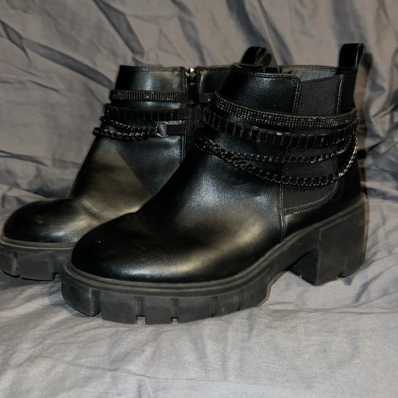 torrid | Shoes | Torrid Ankle Boots With Chains | Poshmark